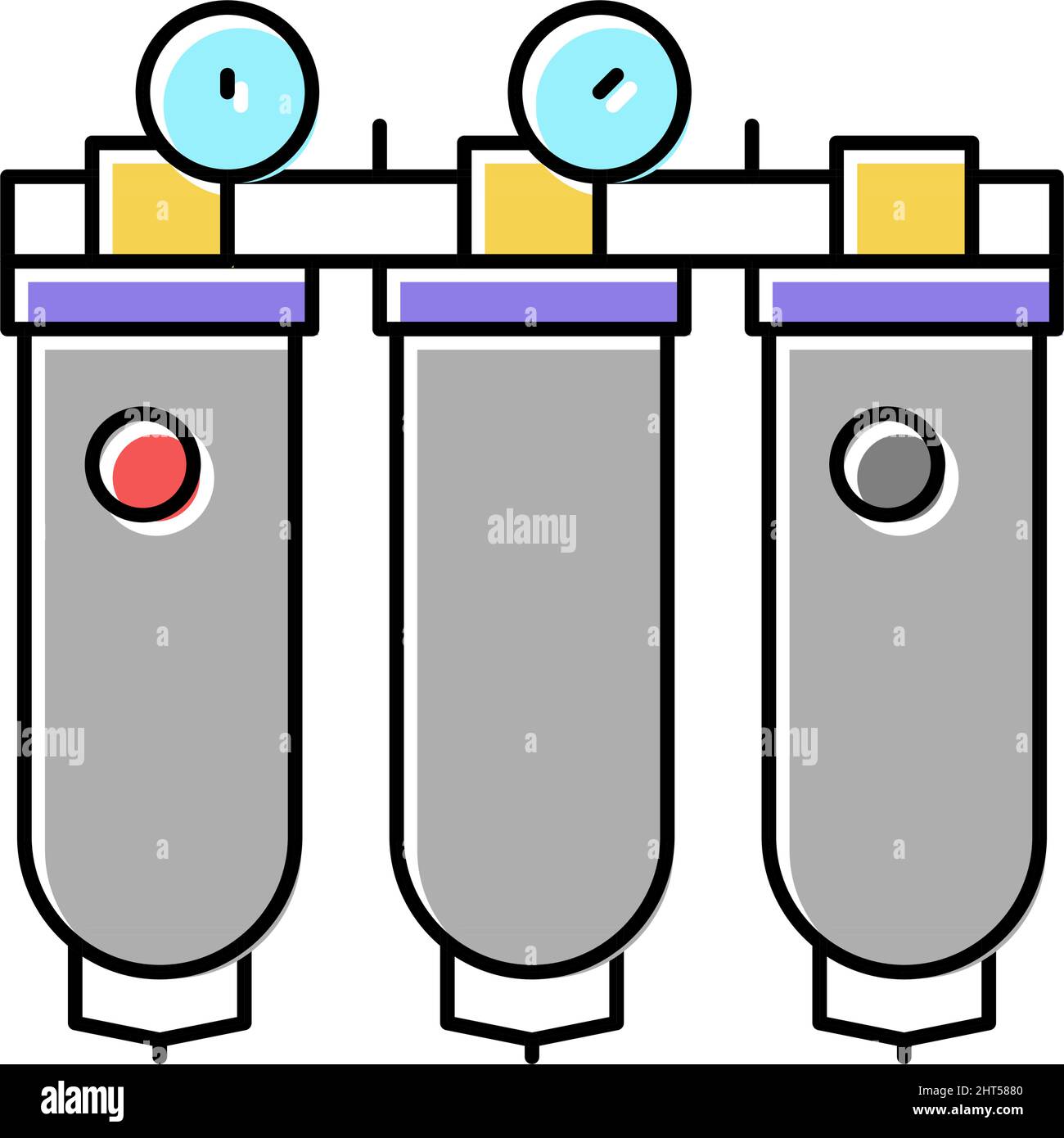 air purification system color icon vector illustration Stock Vector ...