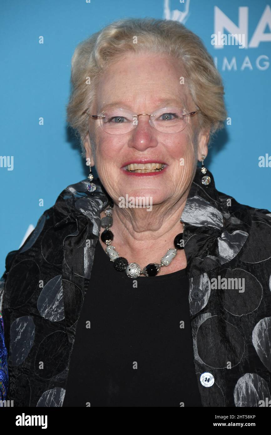 Abby Ginzberg arrives at the 53rd NAACP Image Awards Viewing Party held ...