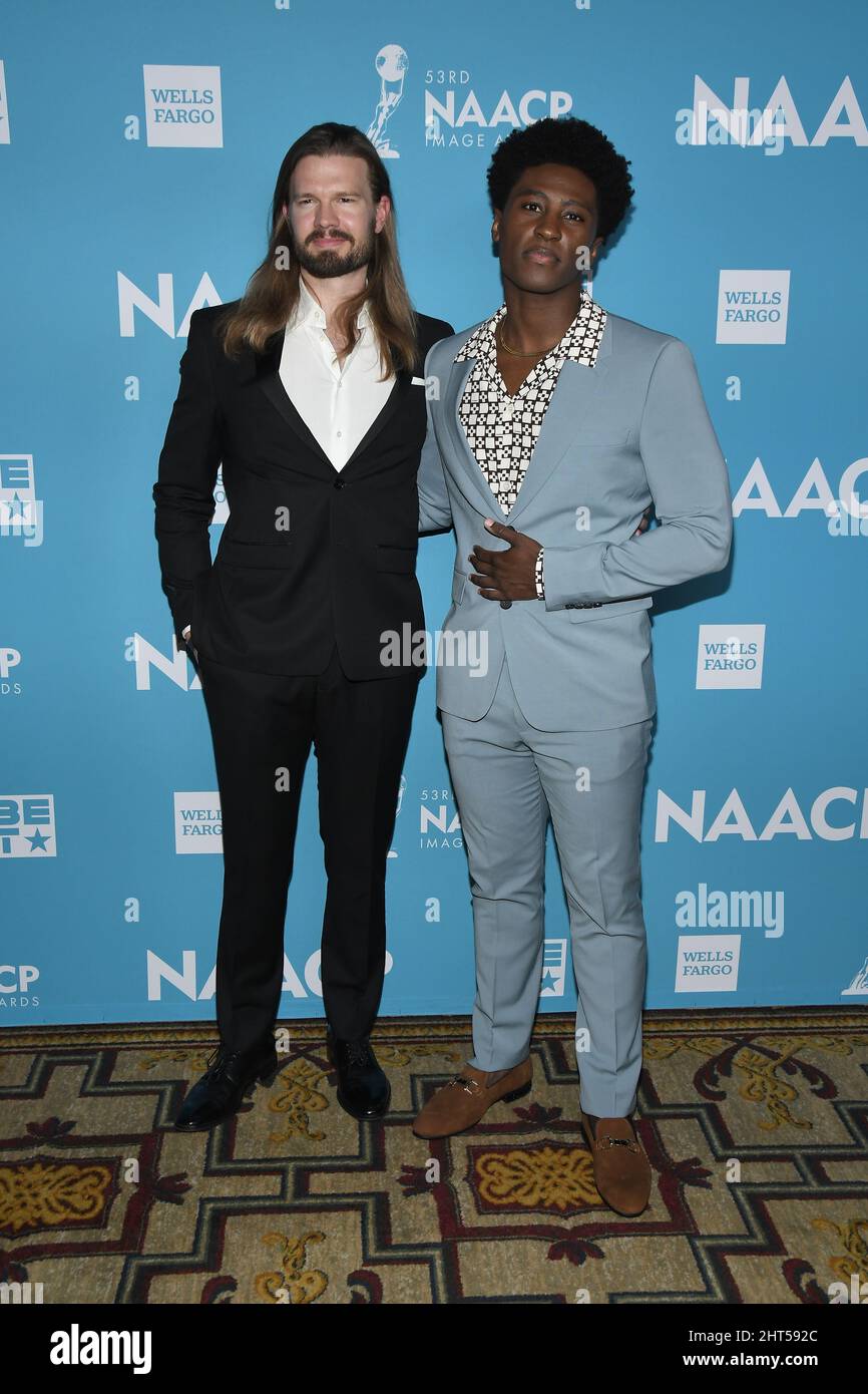 Los Angeles, USA. 26th Feb, 2022. Brian Flaccus and Joseph David-Jones ...