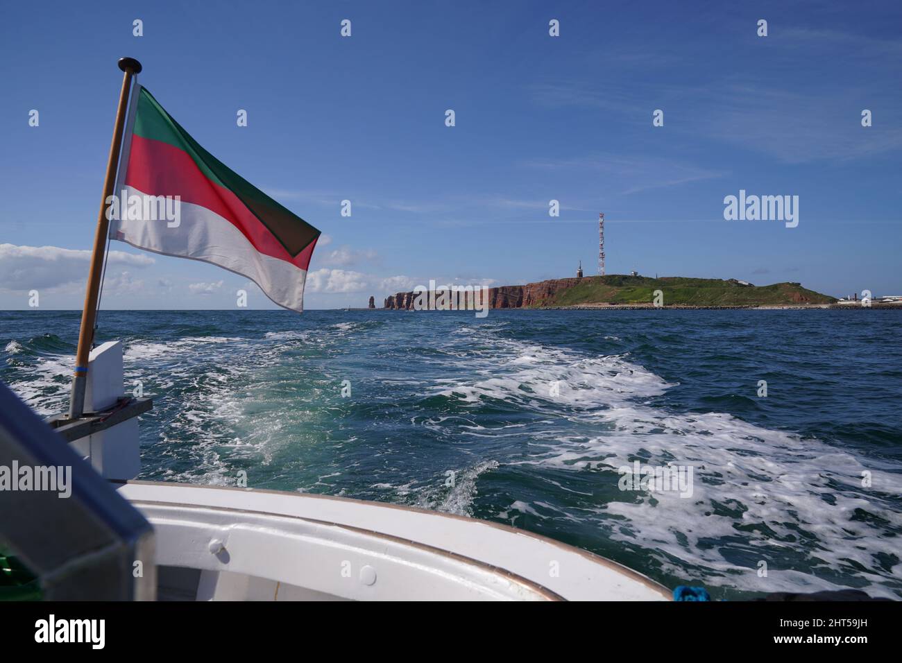 Helgoland, Germany. 15th June, 2021. View of the high seas island of ...
