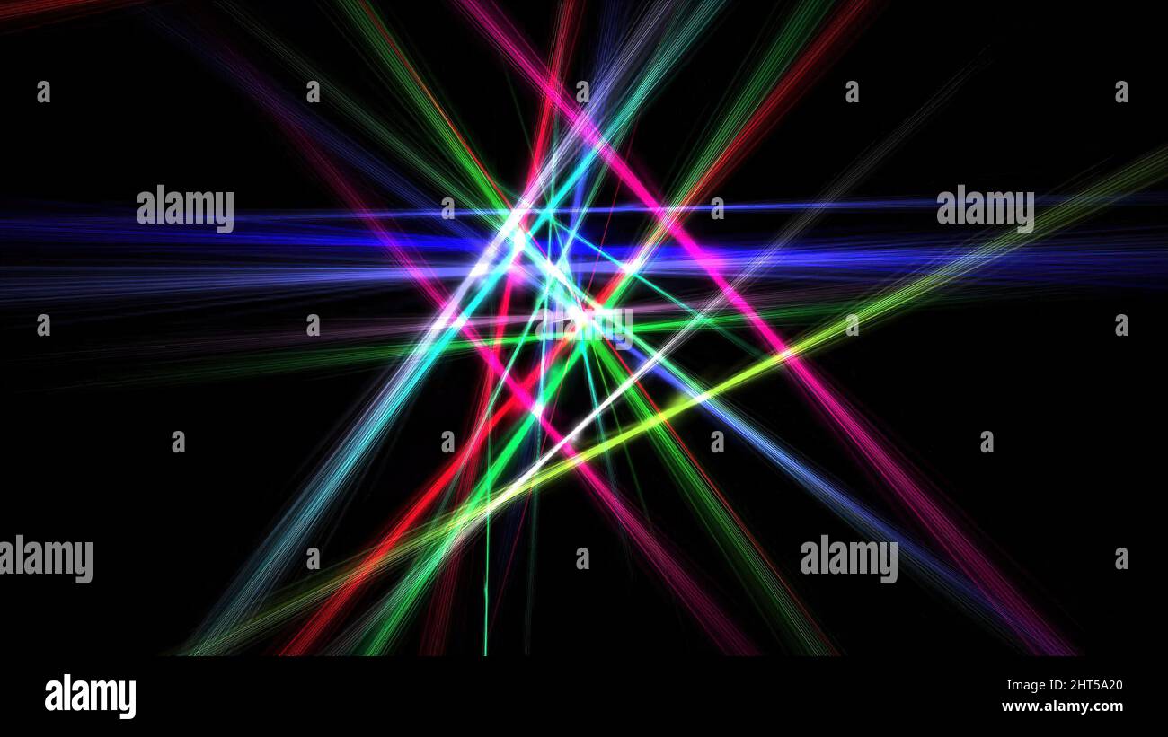 Illustration of bright colorful rays and lines for textures isolated on ...