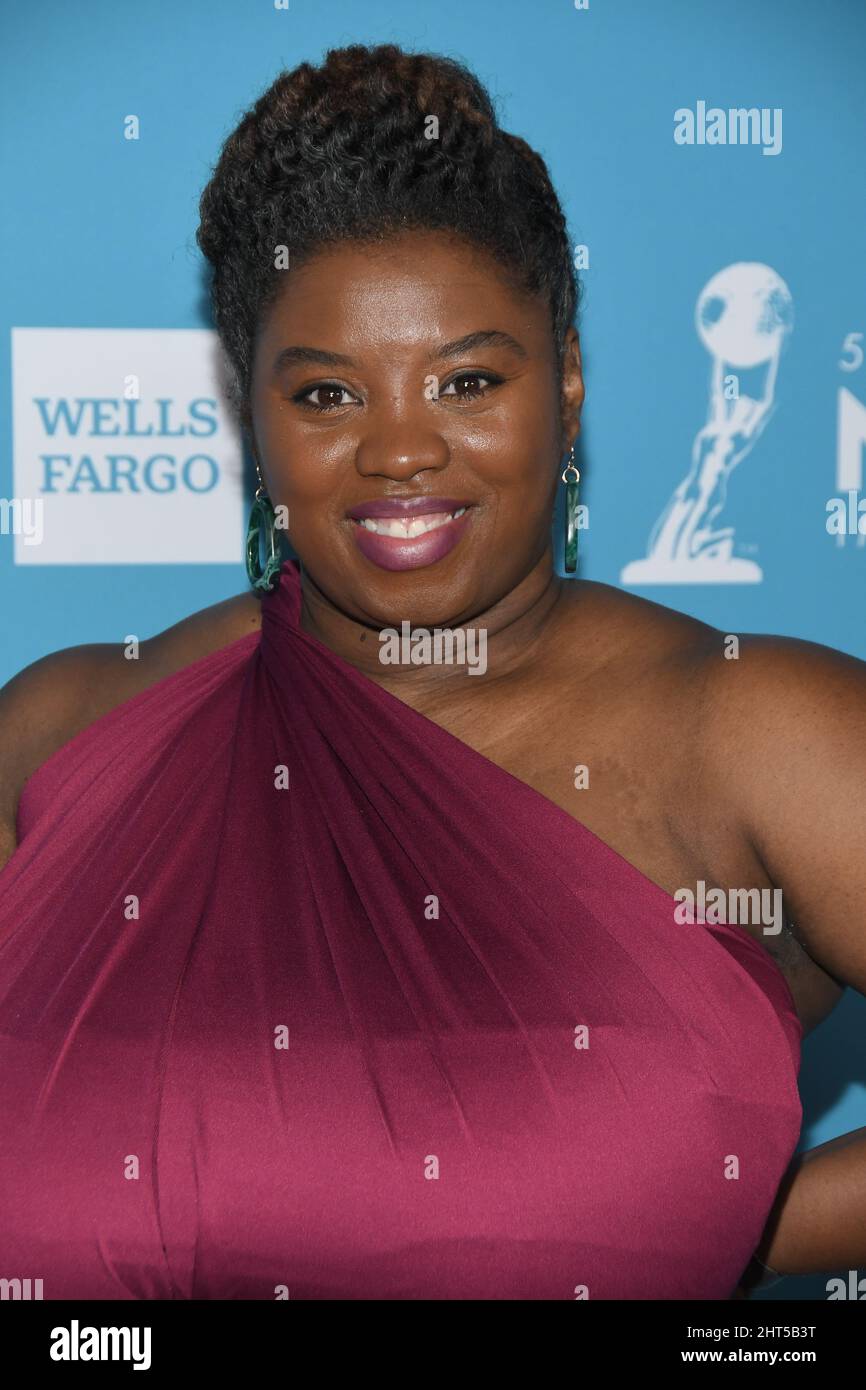 Joy Williams arrives at the 53rd NAACP Image Awards Viewing Party held ...