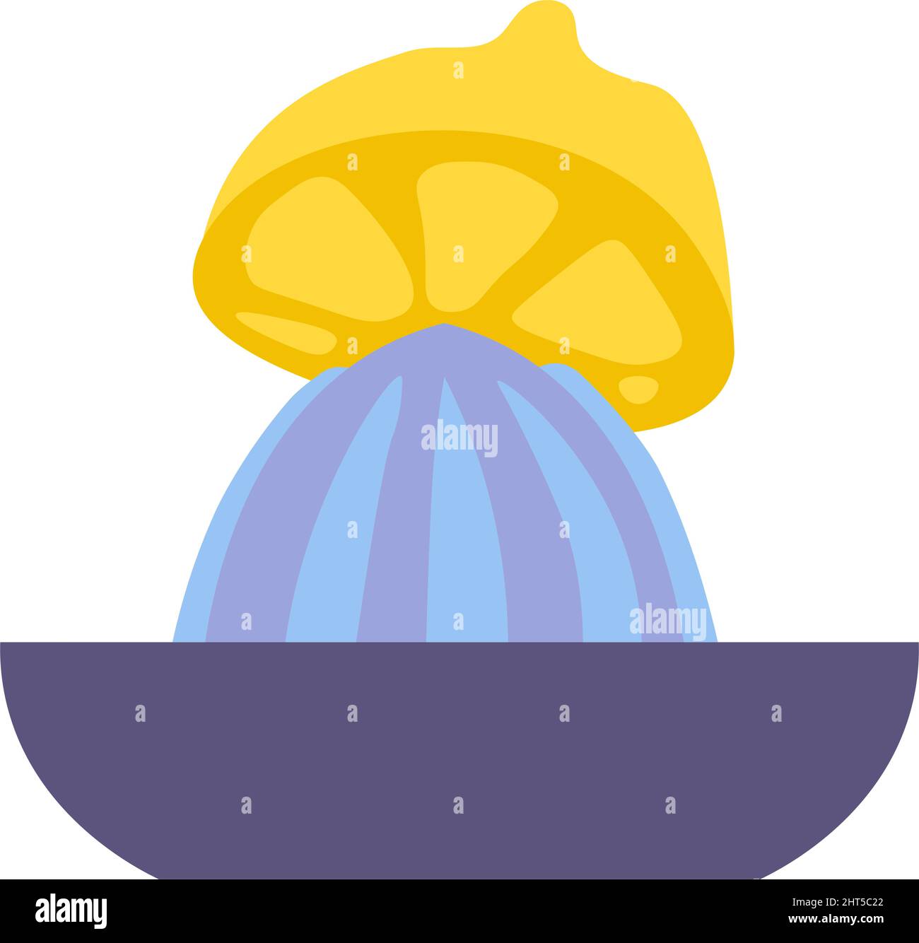 Squeezing lemon to water Stock Vector Images - Alamy