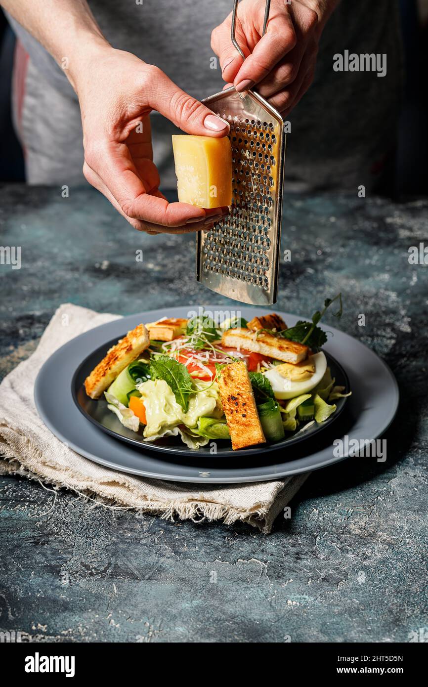 Grating vegetables hi-res stock photography and images - Alamy