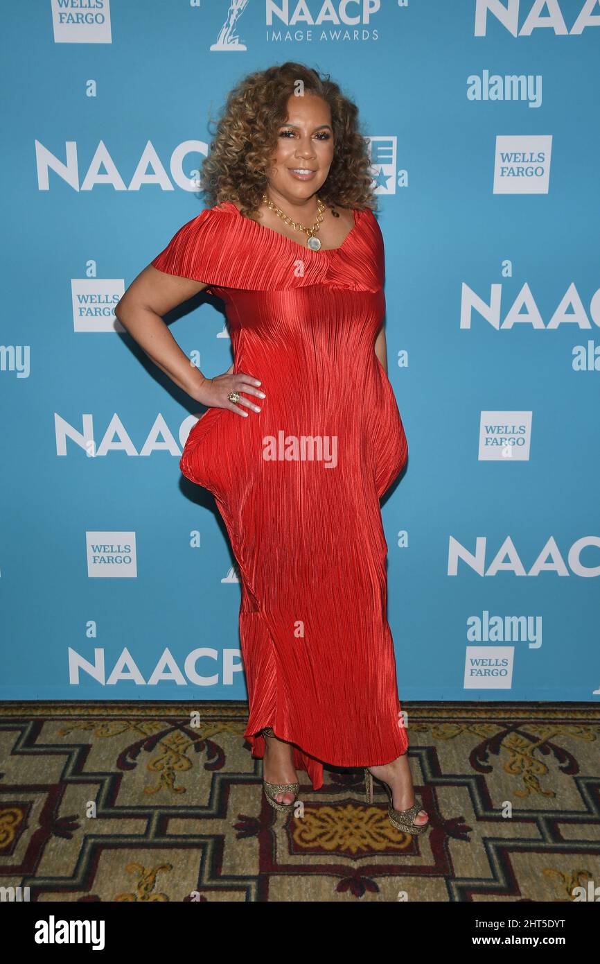 Los Angeles, USA. 26th Feb, 2022. Kelli Richardson Lawson arrives at ...