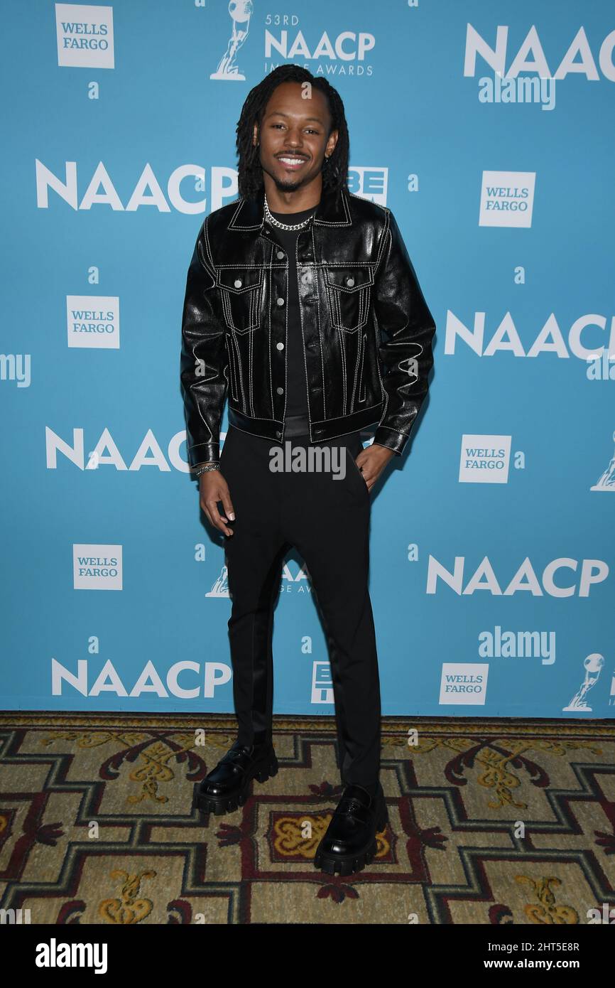Brian Henry arrives at the 53rd NAACP Image Awards Viewing Party held ...