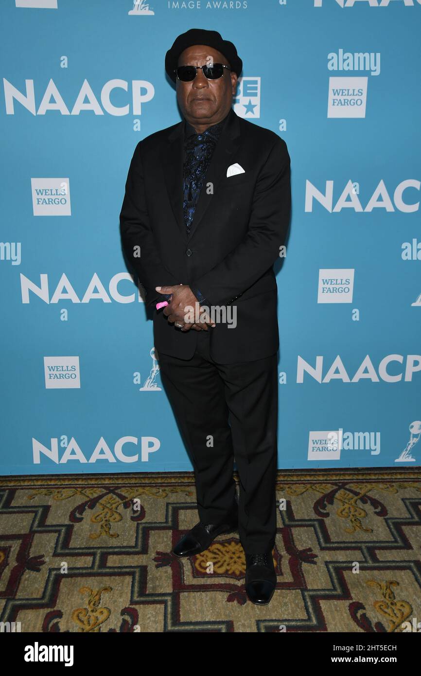 Harvey Clemons Jr. arrives at the 53rd NAACP Image Awards Viewing Party ...