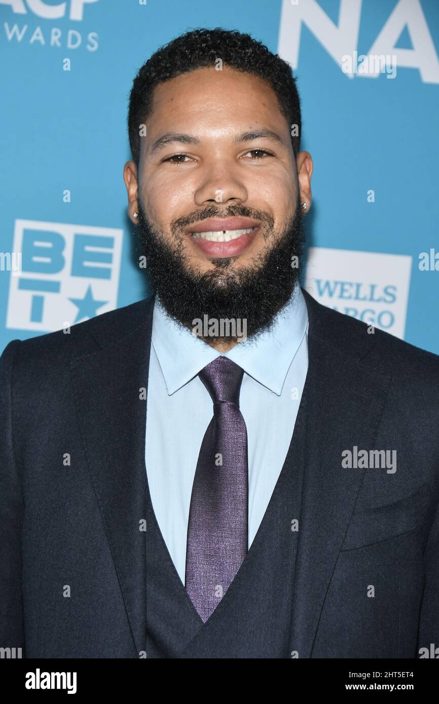 Los Angeles, USA. 26th Feb, 2022. Jocqui Smollett arrives at the 53rd ...