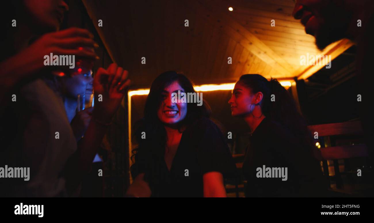 Young people partying at a night club Stock Photo - Alamy