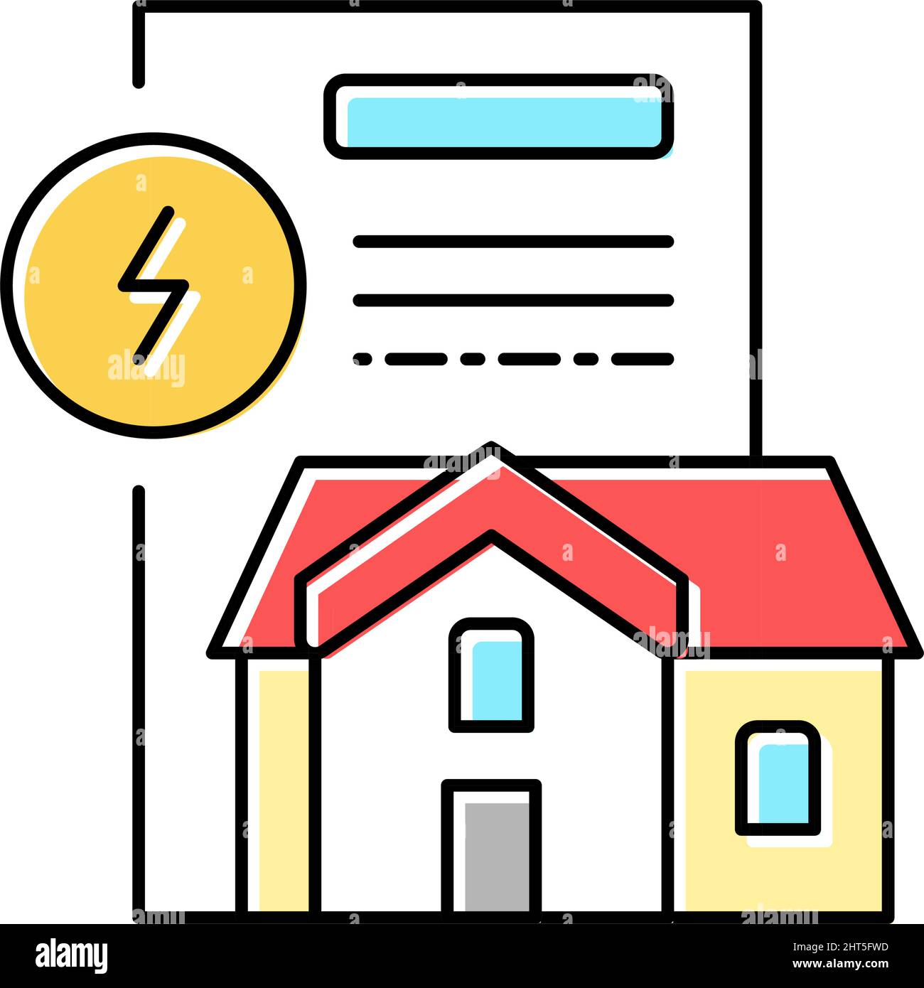 Utility contract Stock Vector Images - Alamy