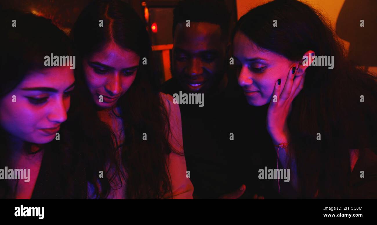 Group of South Asian friends laughing together - friendship concept ...