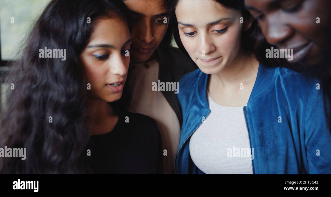 Group of South Asian friends talking Stock Photo - Alamy