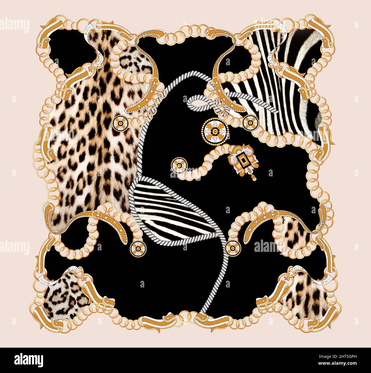 Abstract background with a brindle pattern Stock Photo - Alamy