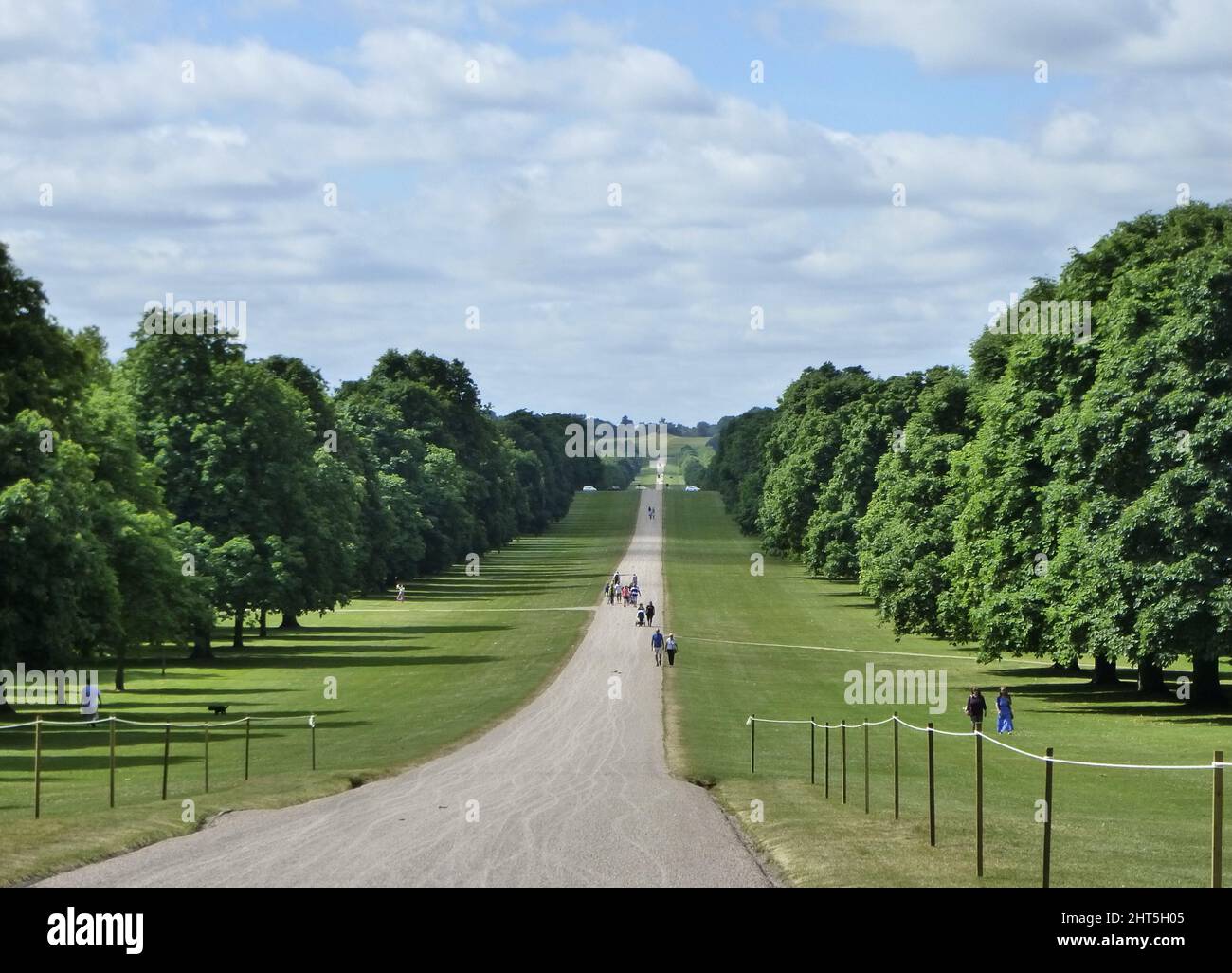 Closeup of The Long Walk in Windsor, England Stock Photo - Alamy