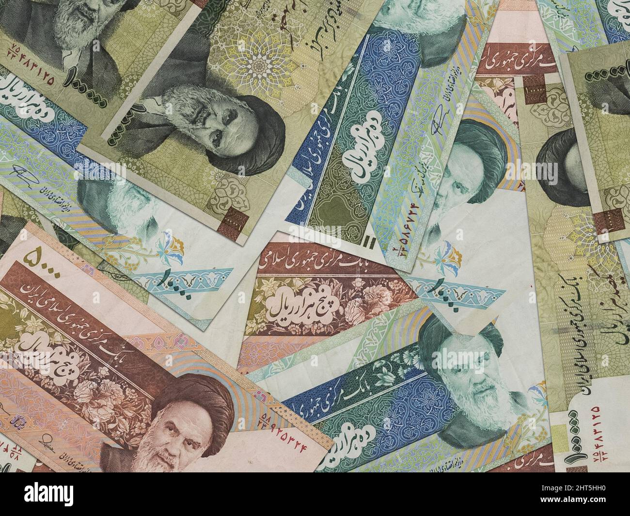 Iranian rial banknotes hi-res stock photography and images - Alamy