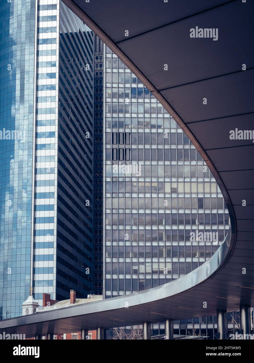 Vertical shot of the facade of a skyscraper in New York, United States ...