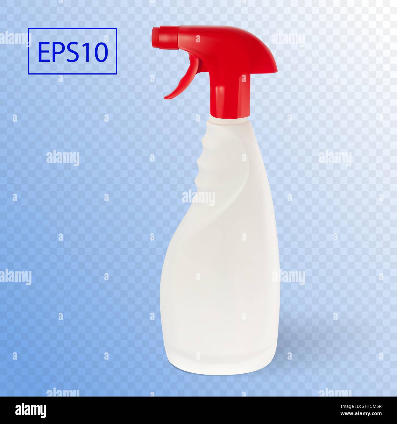 Realistic spray gun on a transparent background Stock Vector Image ...
