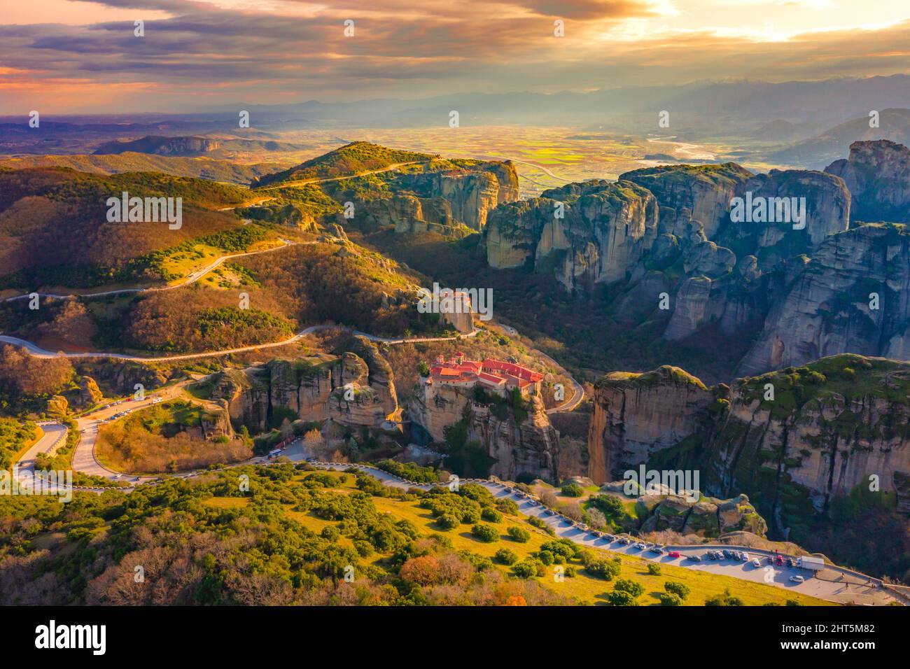 Rock top monastery hi-res stock photography and images - Alamy