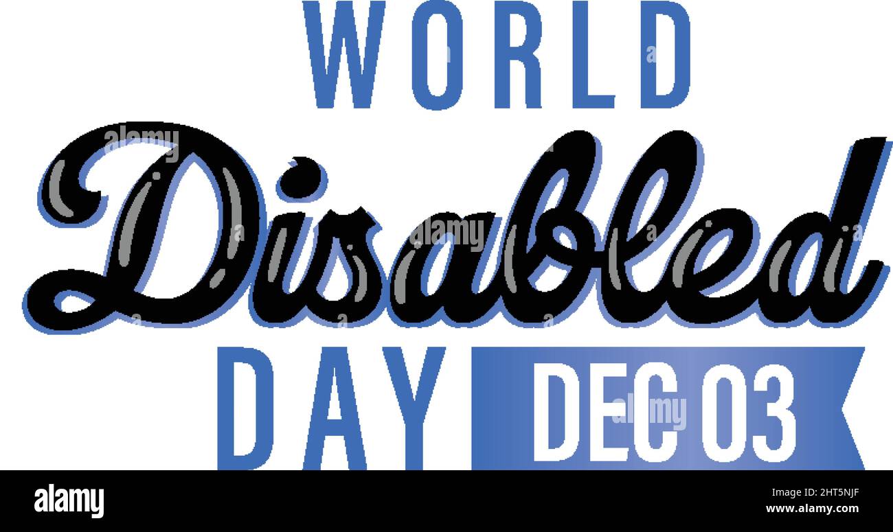 World disabled day logo design illustration Stock Vector Image & Art ...