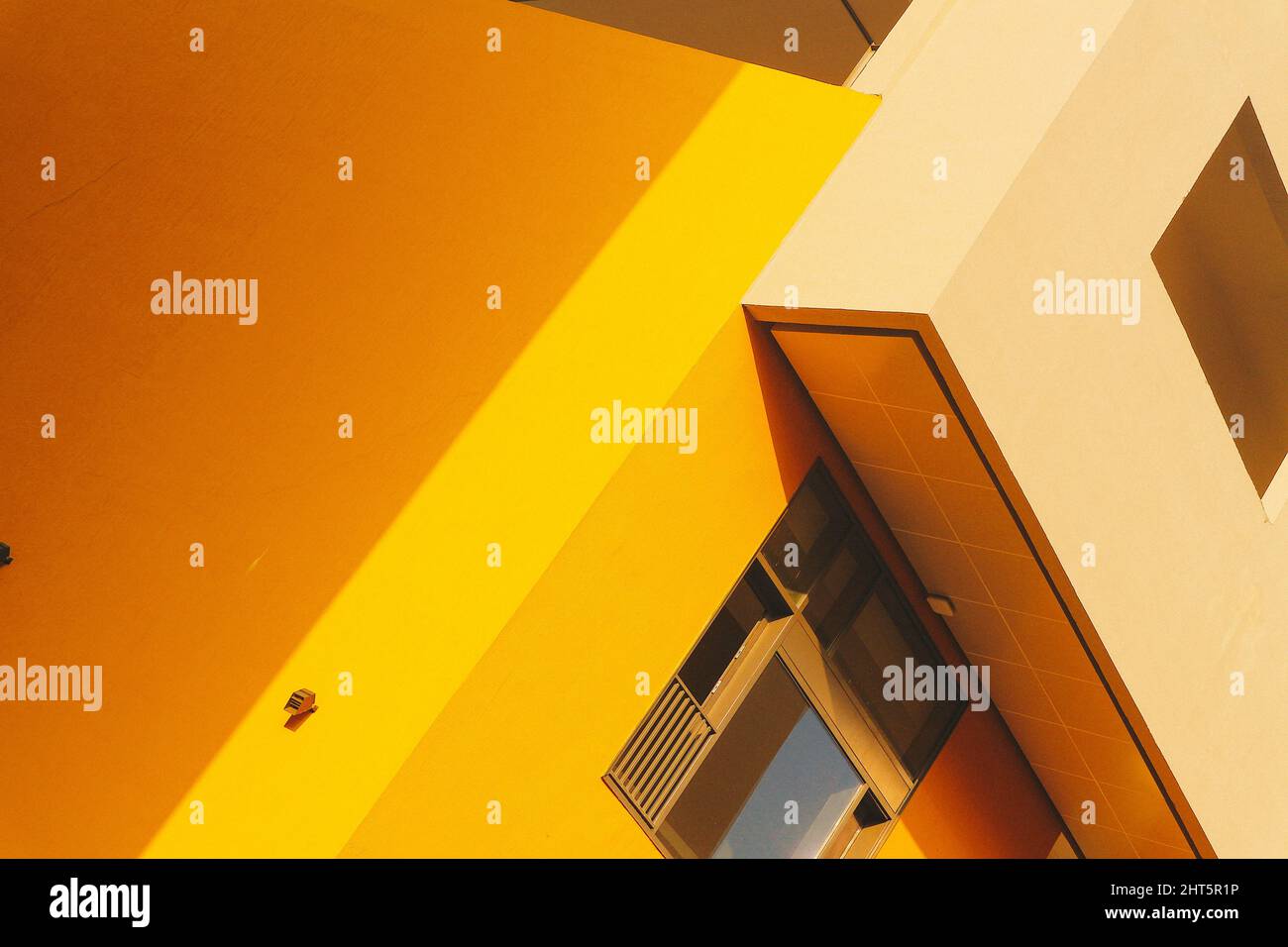 Colorful building painted in a creative way Stock Photo - Alamy