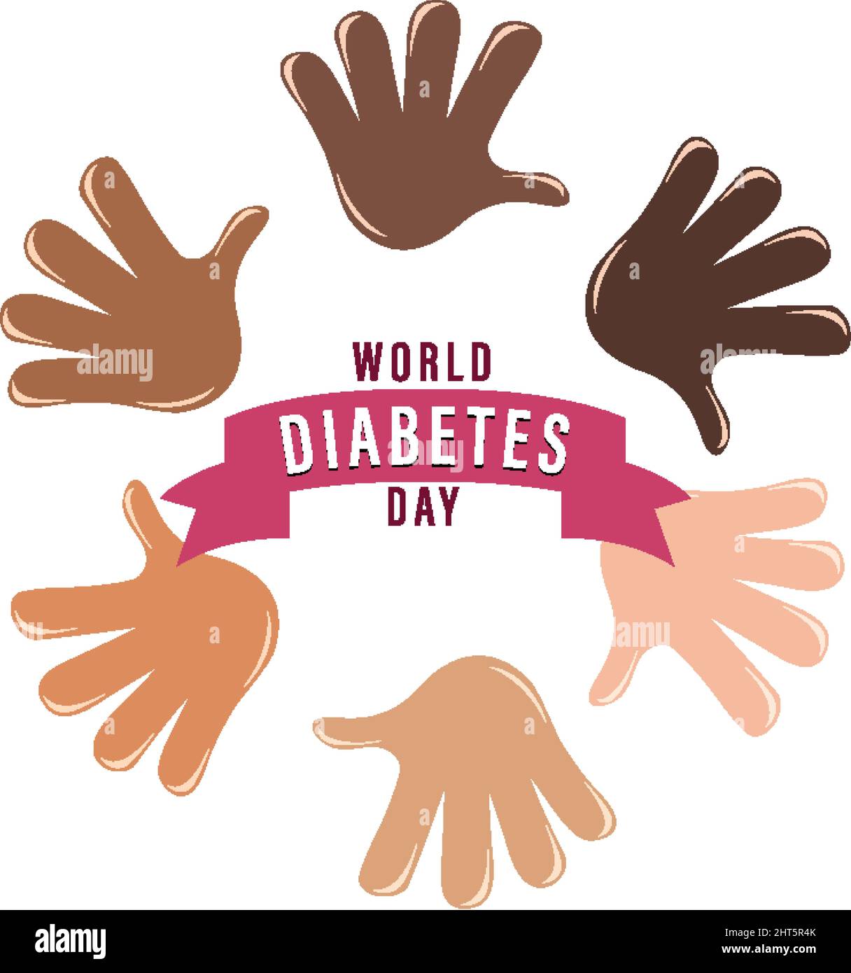 Poster design for world diabetes day illustration Stock Vector Image ...