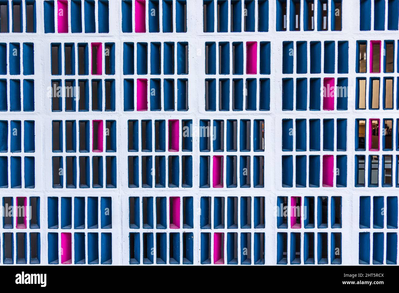 Colorful texture background. Building exterior design Stock Photo - Alamy