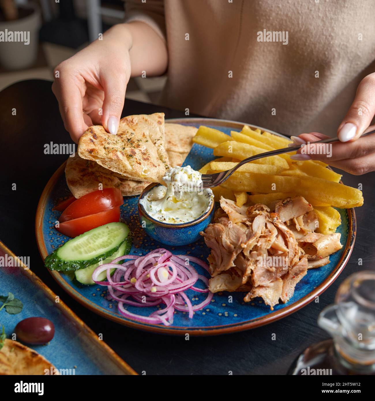 Traditional Greek Breakfast