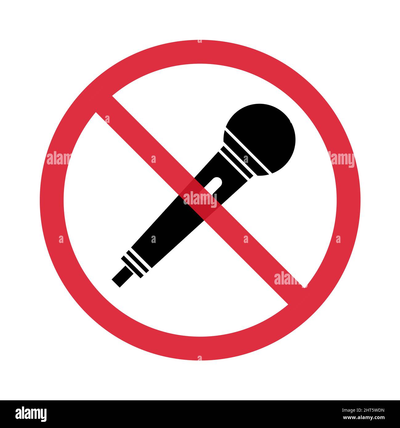 Microphone icon, audio speech symbol, record concert sign, web button ...