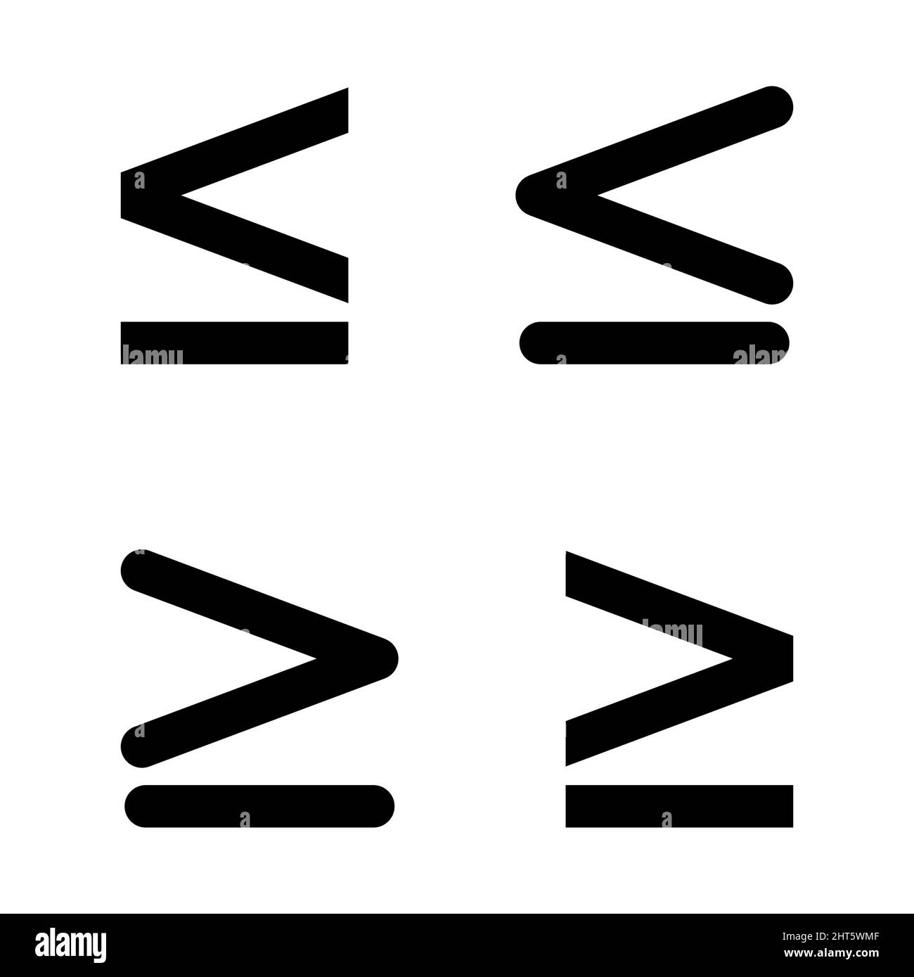 Greater Than Less Than Symbols