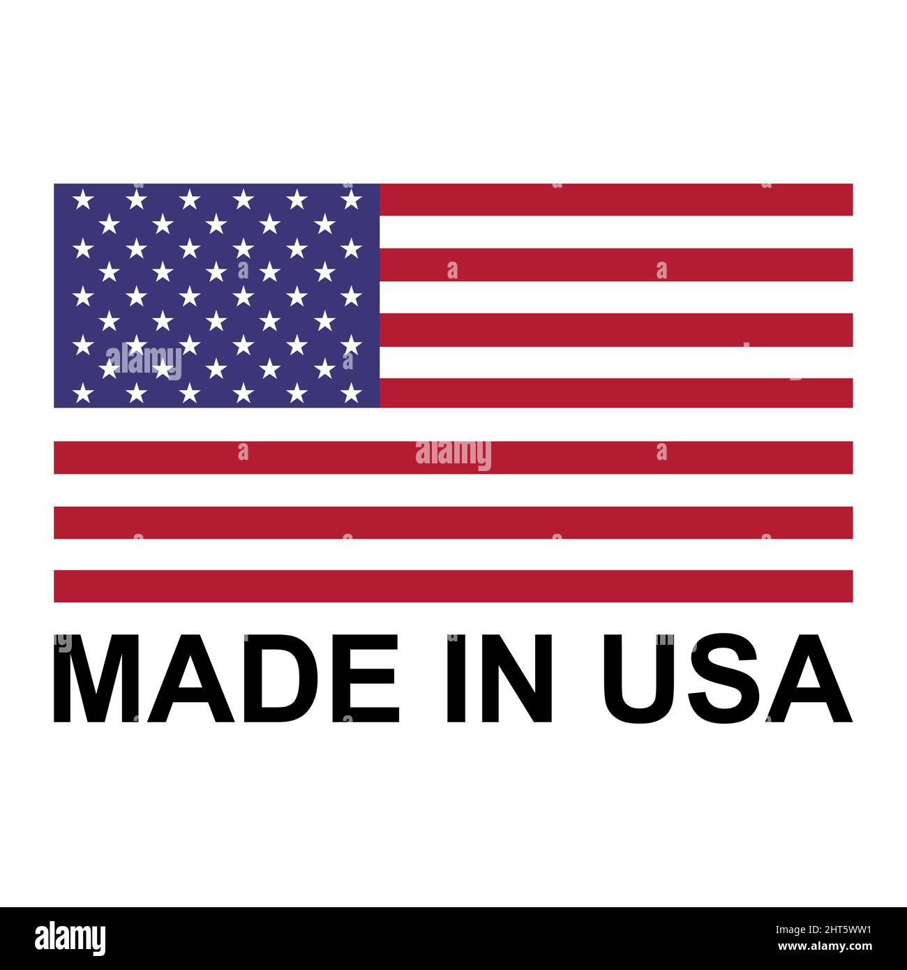 Made in USA seal, product tag label sign, sticker quality stamp vector ...