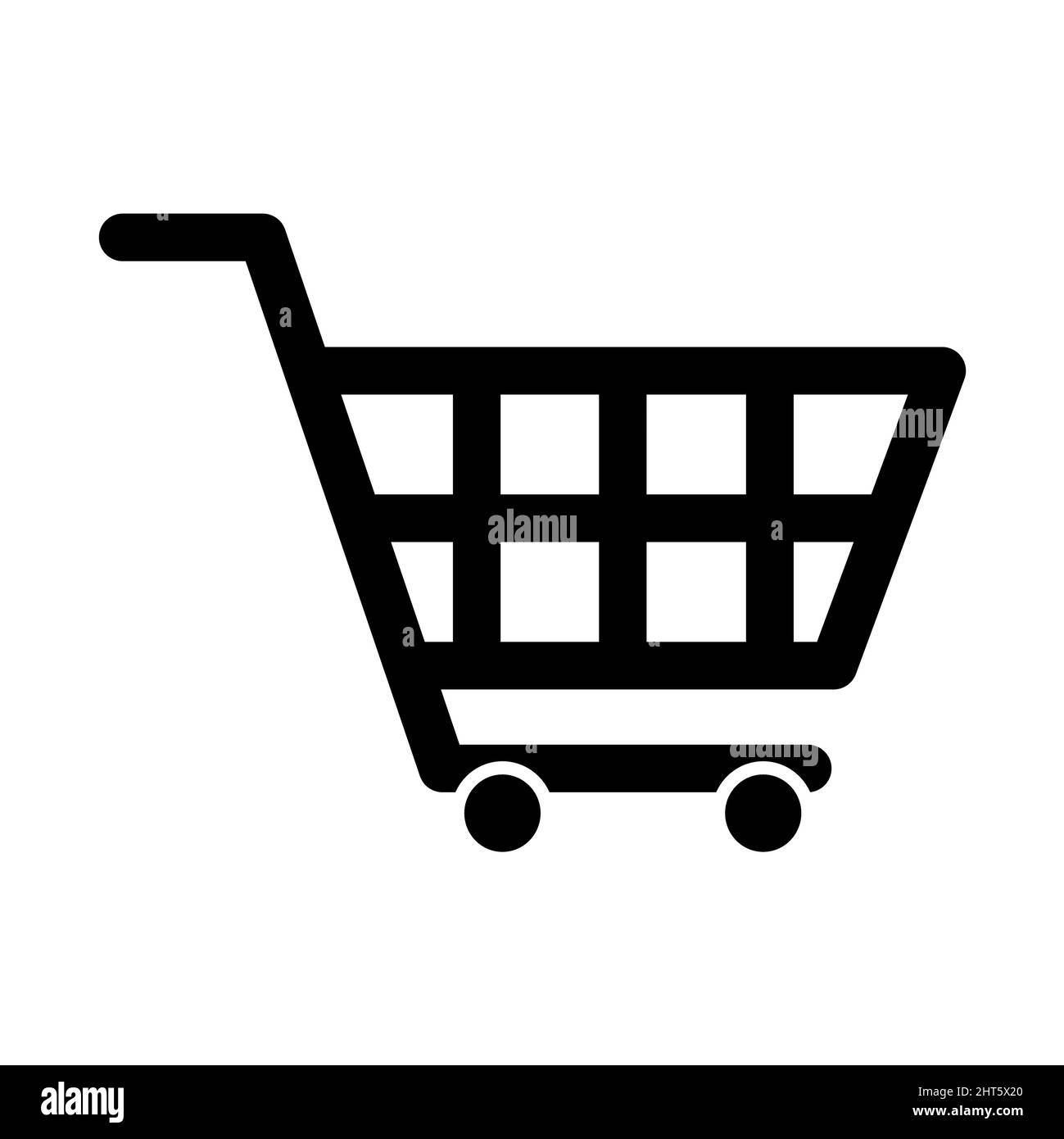 Shopping cart sale icon, market story shop vector illustration symbol ...