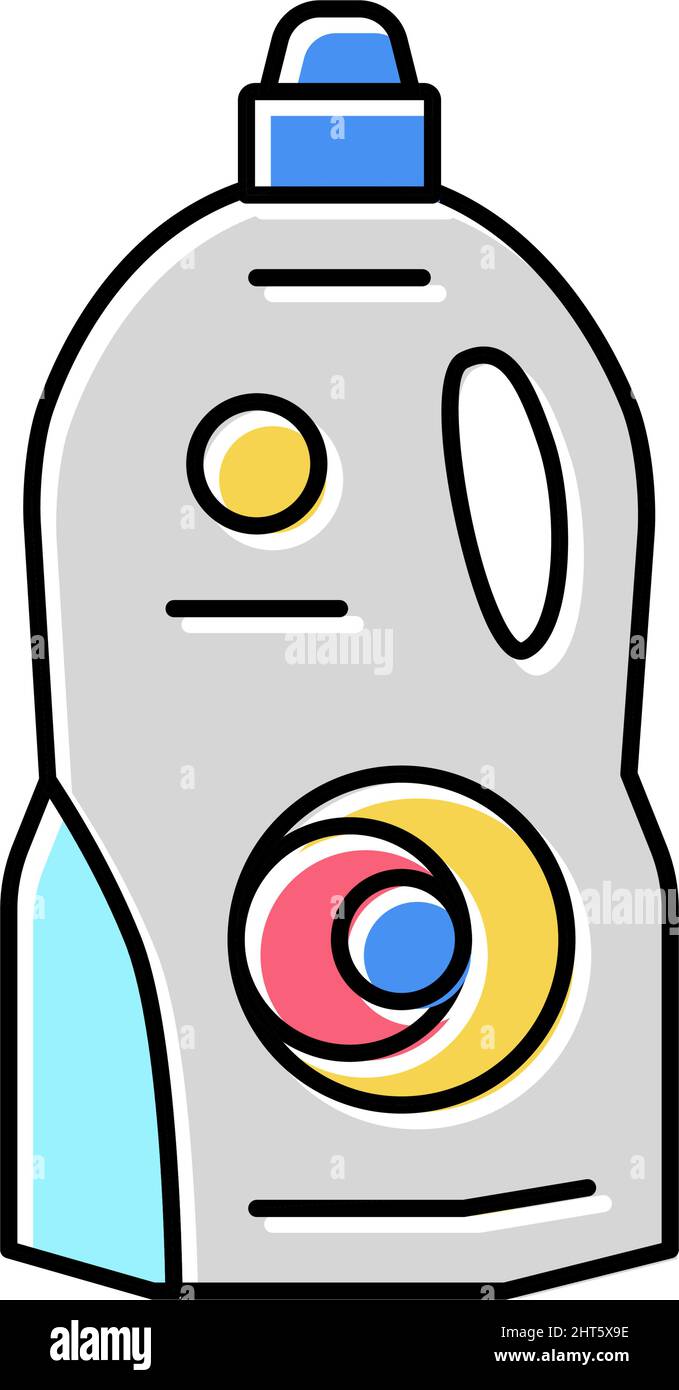 sticky gel container color icon vector illustration Stock Vector Image ...