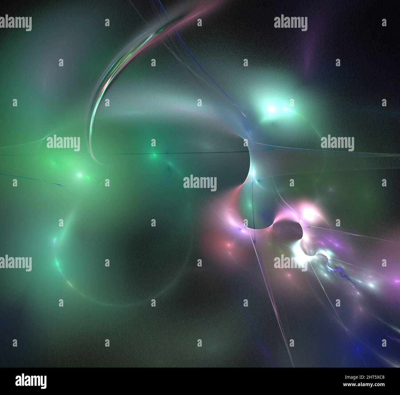 image of one Illustration of digital fractal Stock Photo - Alamy