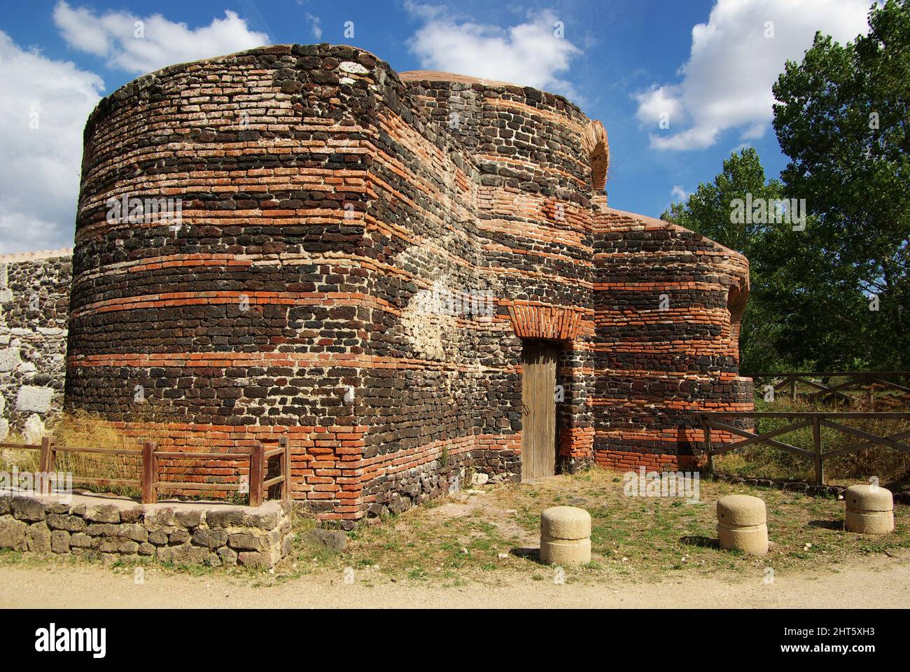 Siligo, Sardinia, Italy. Santa Maria di Bubalis church (also named ...