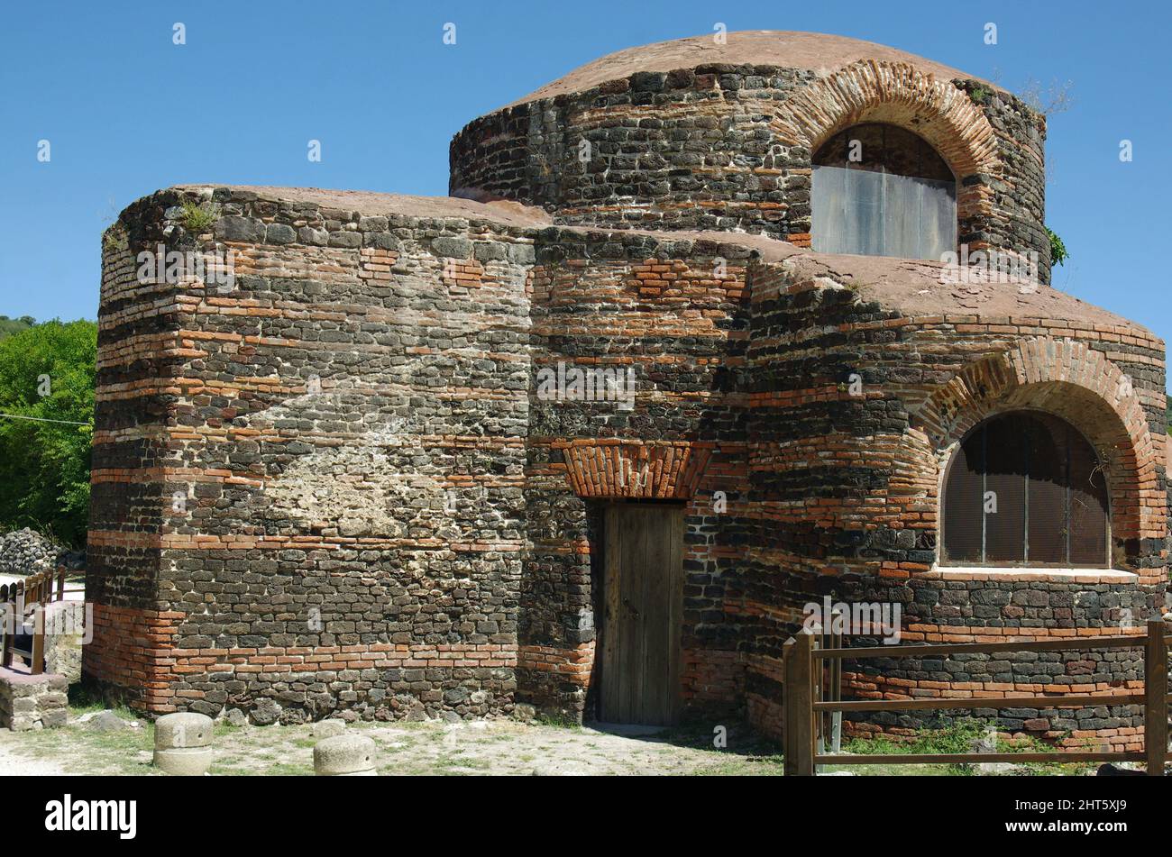 Siligo, Sardinia, Italy. Santa Maria di Bubalis church (also named ...