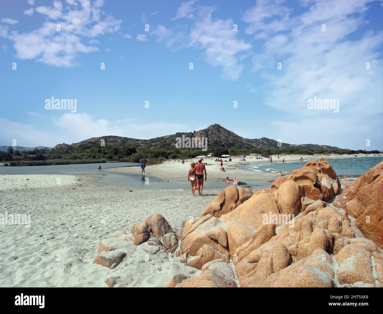 Siniscola, Sardinia, Italy. Berchida beach Stock Photo - Alamy