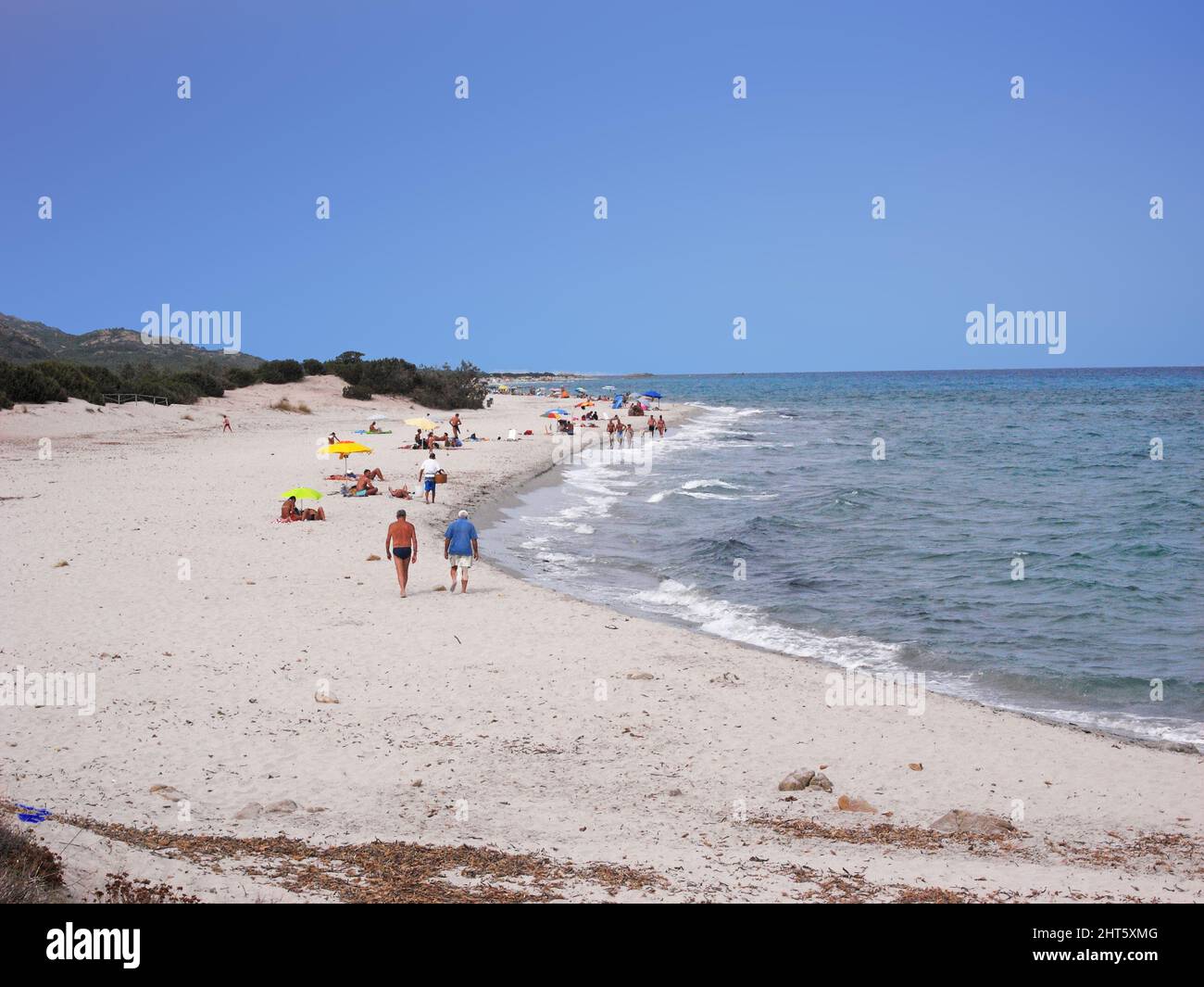 Siniscola, Sardinia, Italy. Berchida beach Stock Photo - Alamy