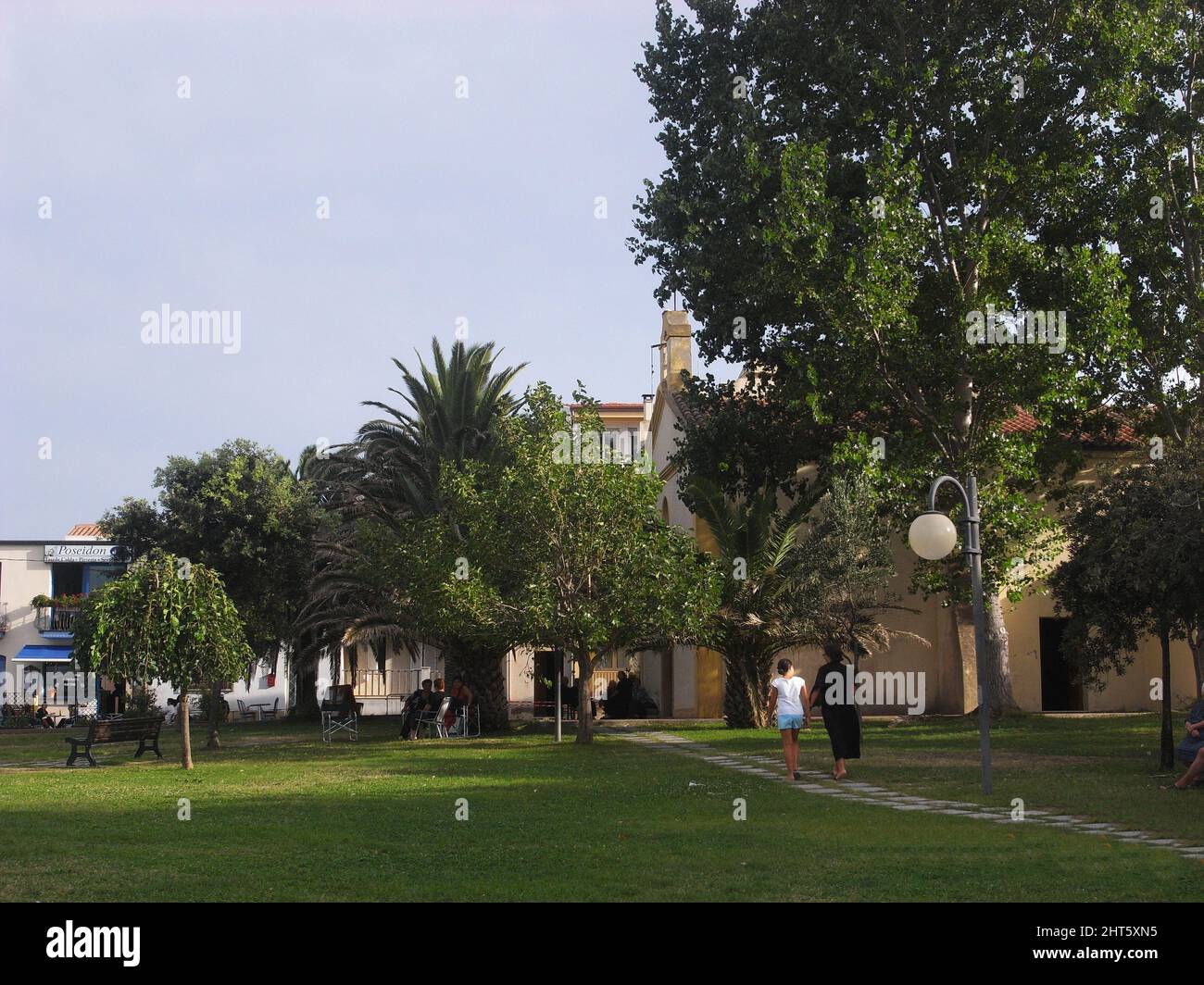 Siniscola, Sardinia, Italy. Santa Lucia church Stock Photo - Alamy