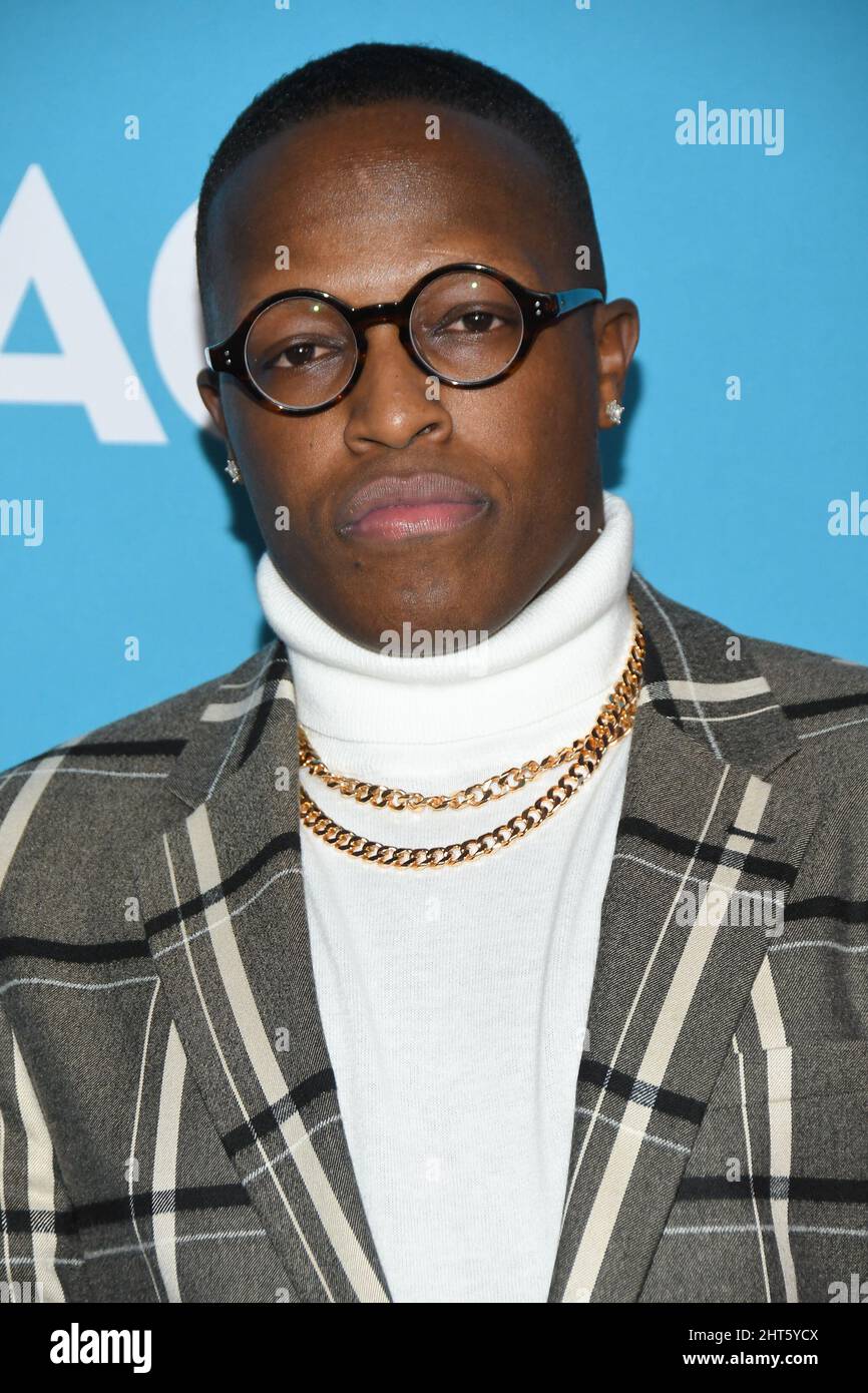 Los Angeles, USA. 26th Feb, 2022. Brandon Henry arrives at the 53rd ...