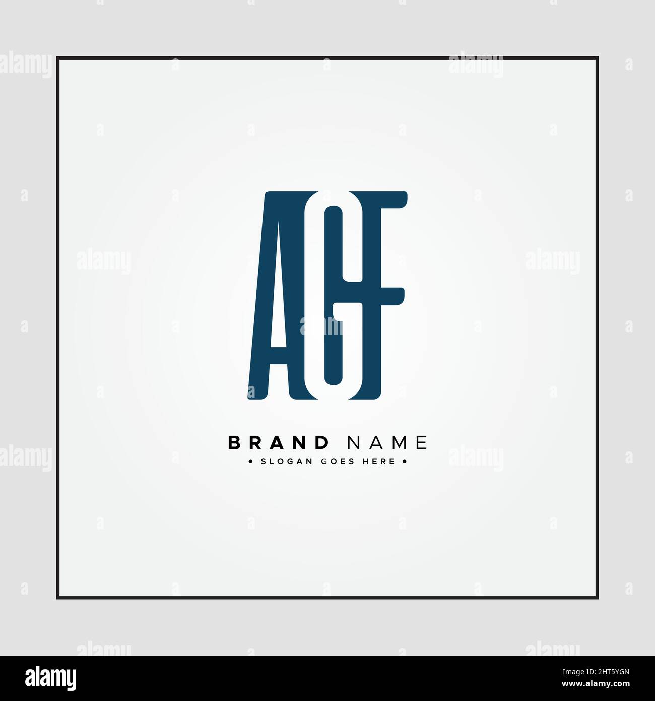 Agf monogram hi-res stock photography and images - Alamy