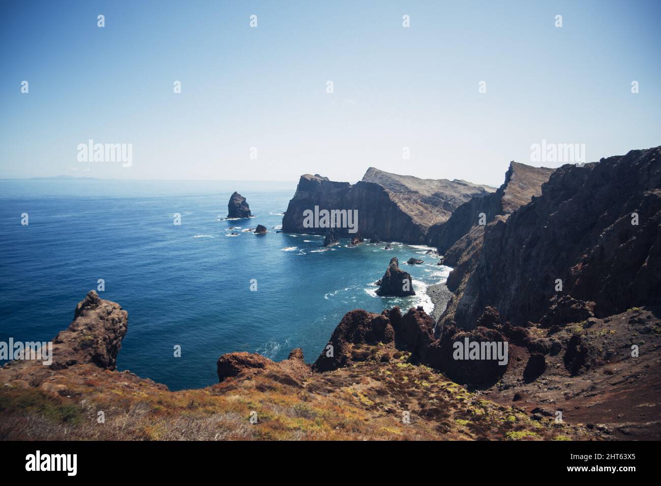 Island of Madeira (autonomous region of Portugal) in the Atlantic Ocean ...