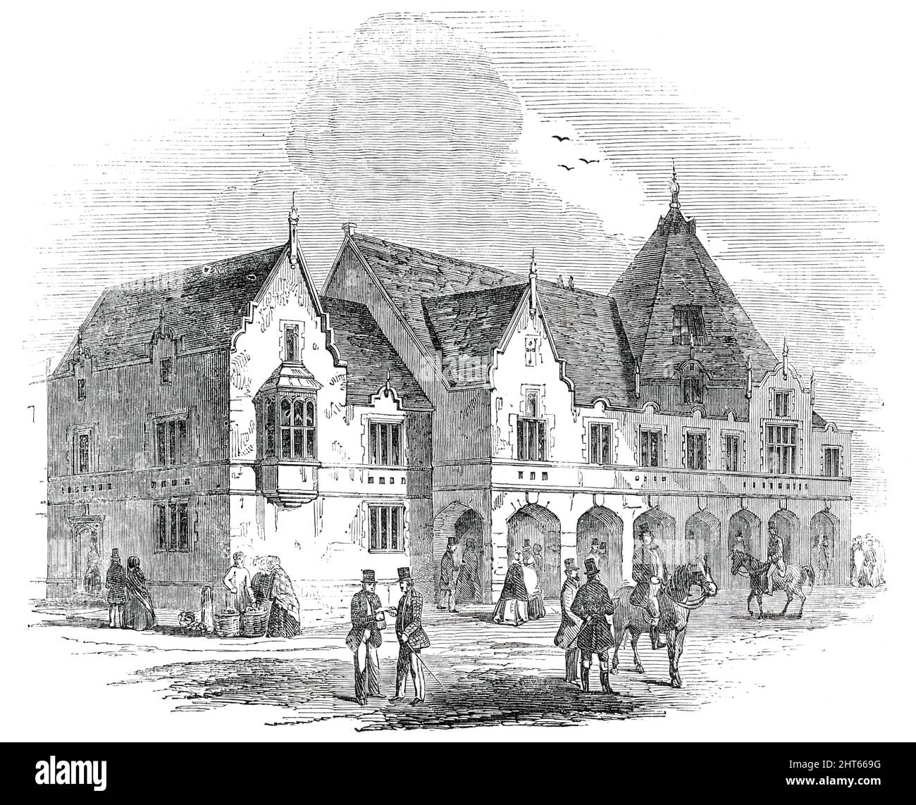 Victorian elizabethan architecture hi-res stock photography and images ...