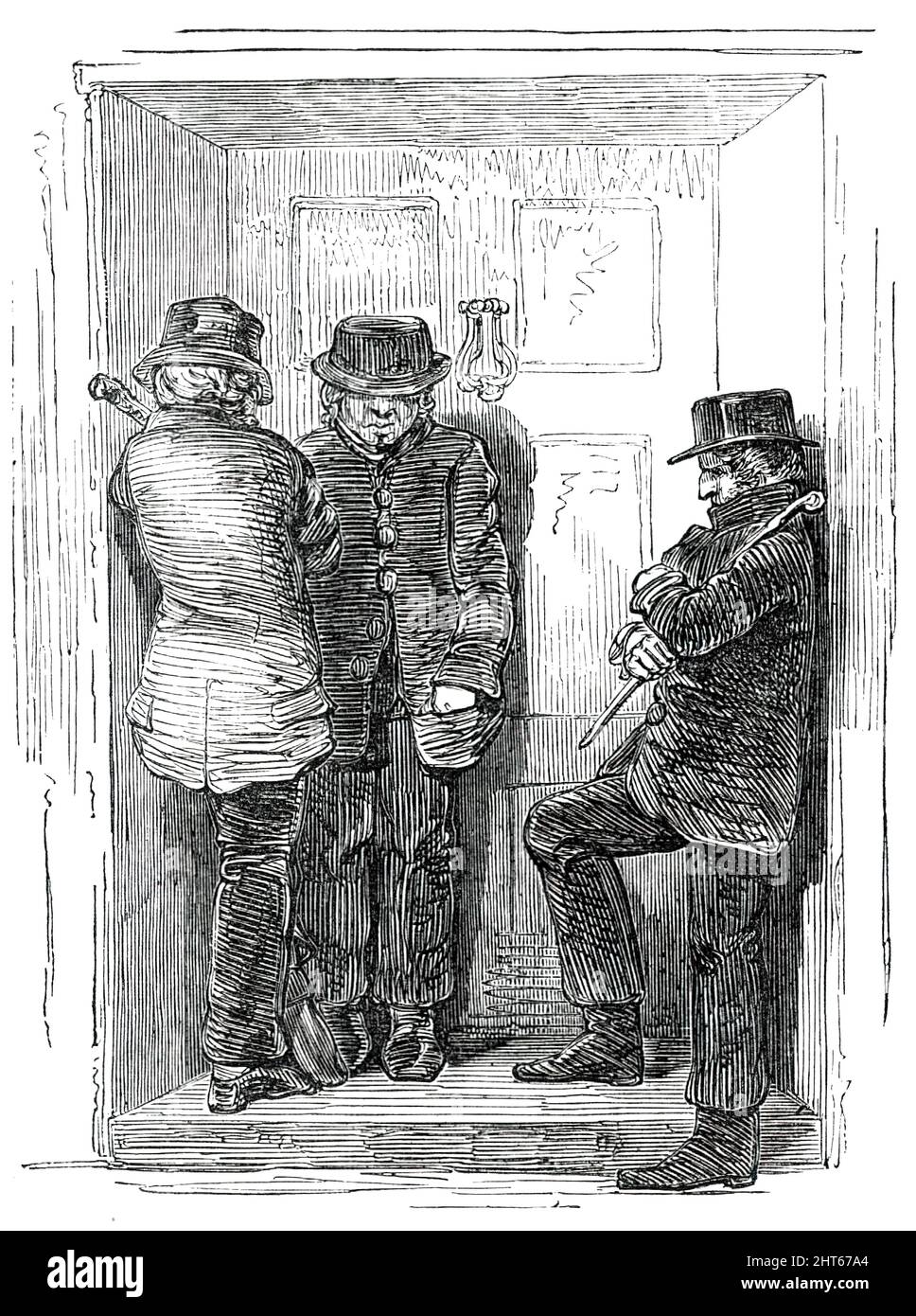 Man answer front door hi-res stock photography and images - Alamy