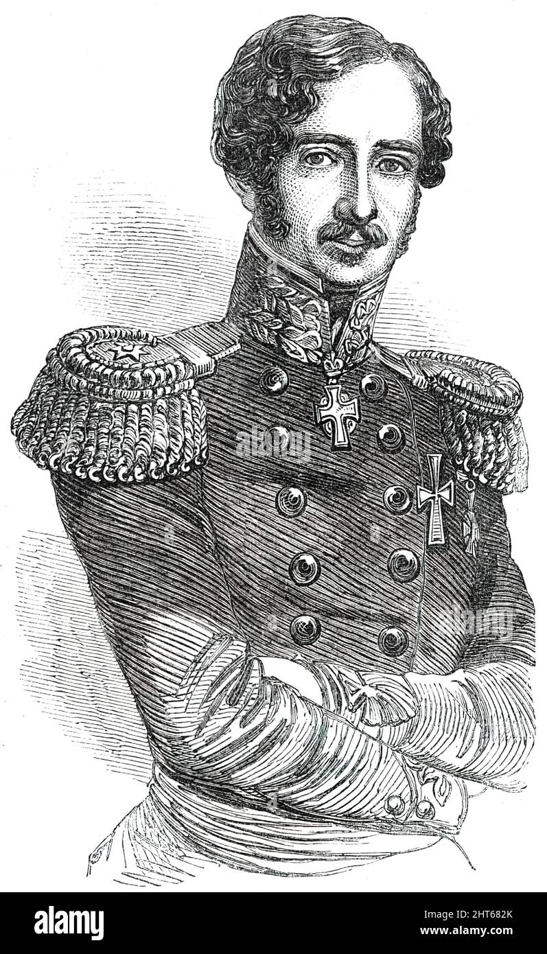 Christian Julius de Meza, Major-General, and Commander-in-Chief of the ...