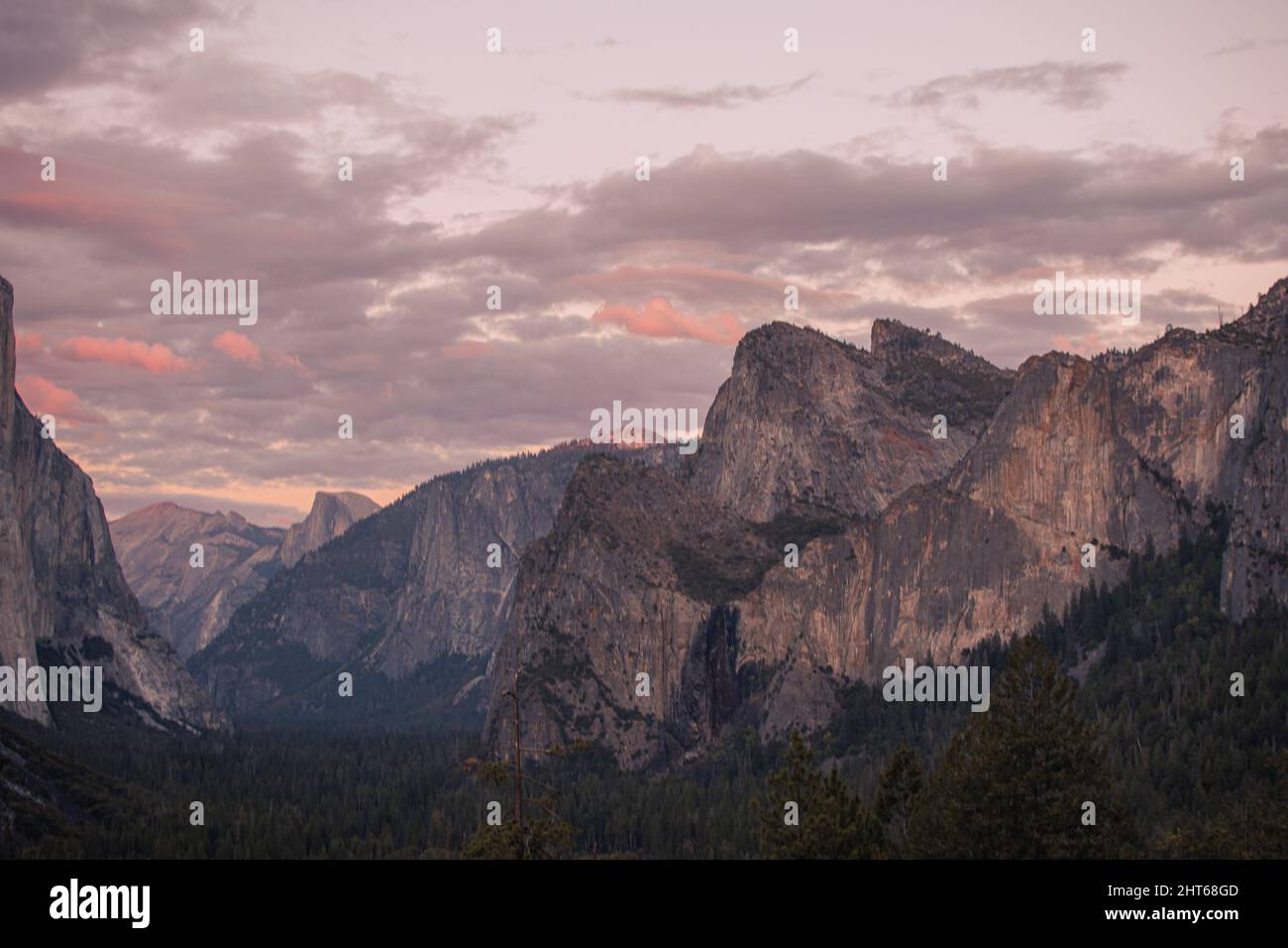 Autumnal landscape from Yosemite National Park, California, United ...