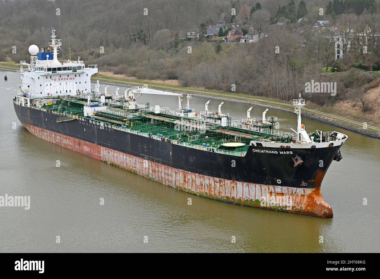 CHEMTRANS MARS passing the Kiel Canal Stock Photo - Alamy
