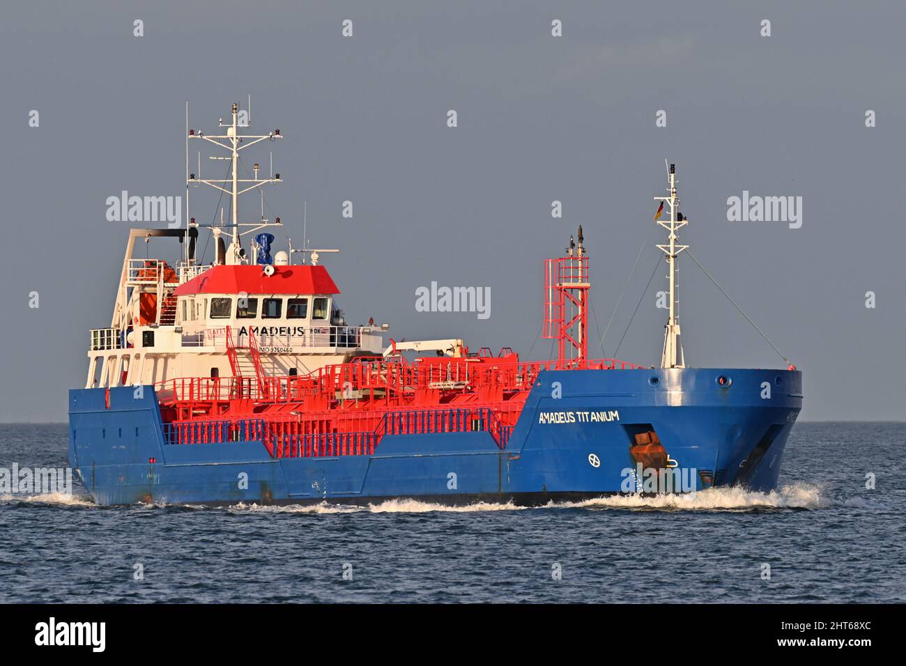 Chemical Tanker AMADEUS TITANIUM Stock Photo - Alamy