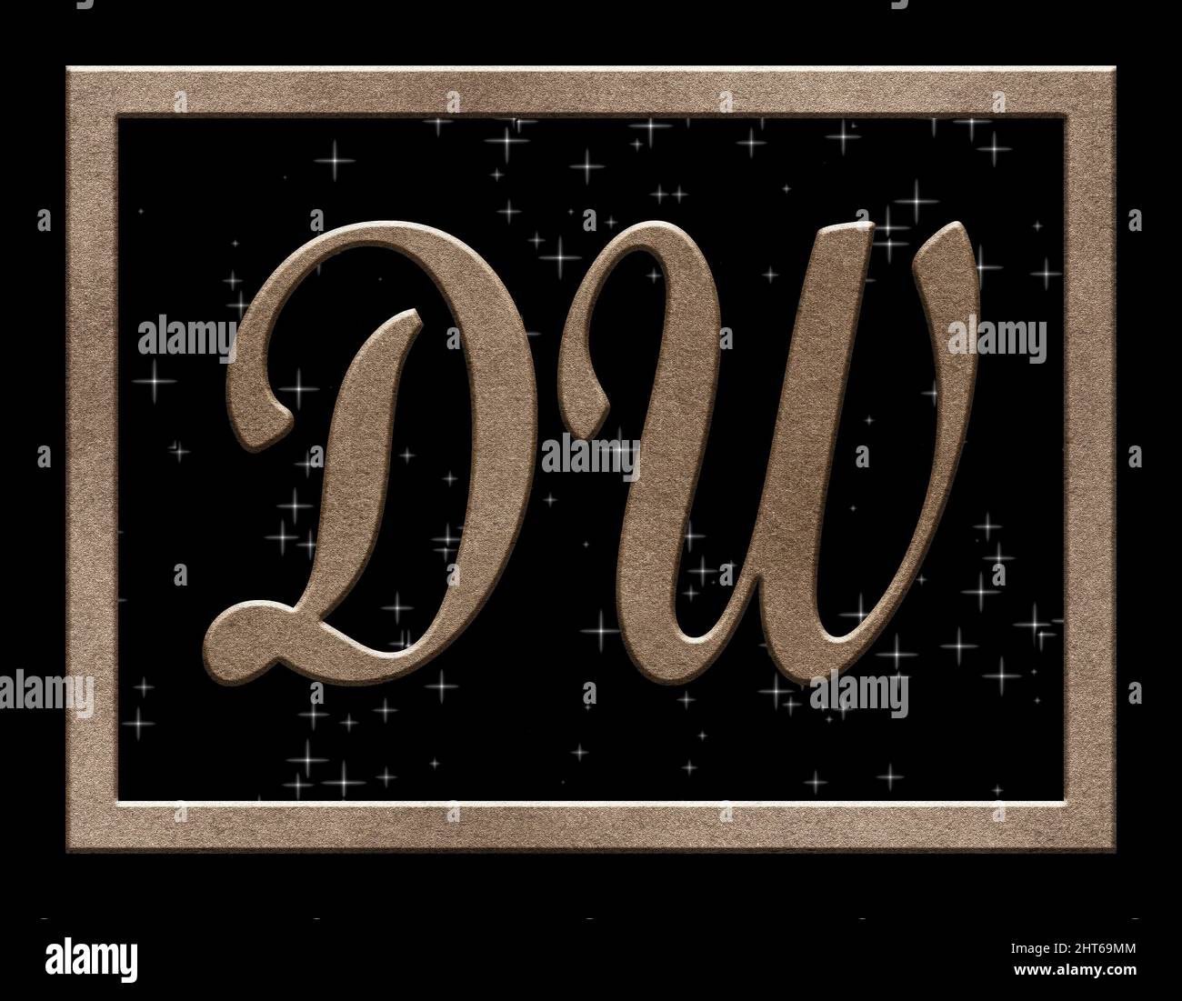 Dw letters hi-res stock photography and images - Alamy