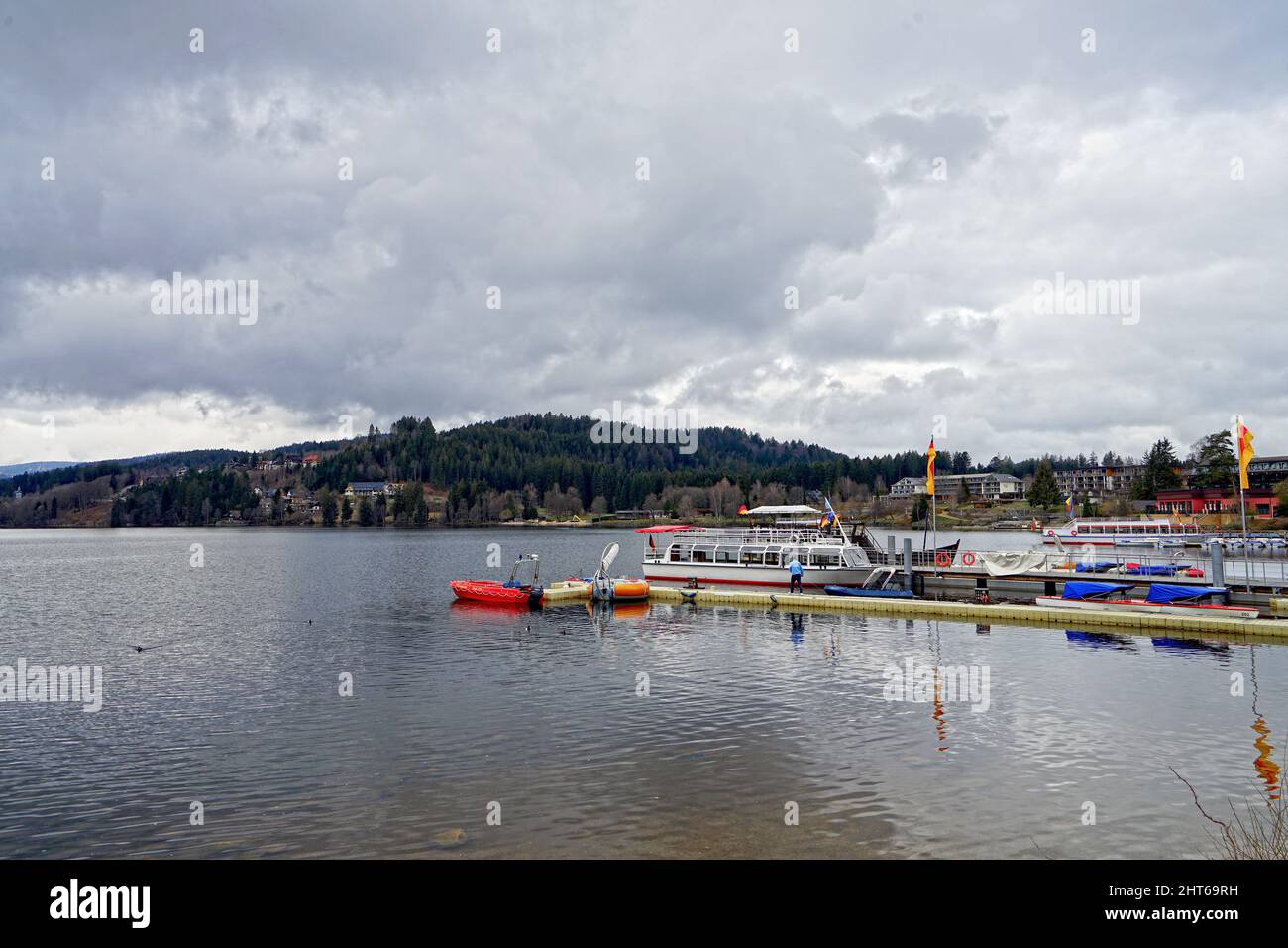 Titisee Lake Travel Destination, Germany Stock Photo - Alamy
