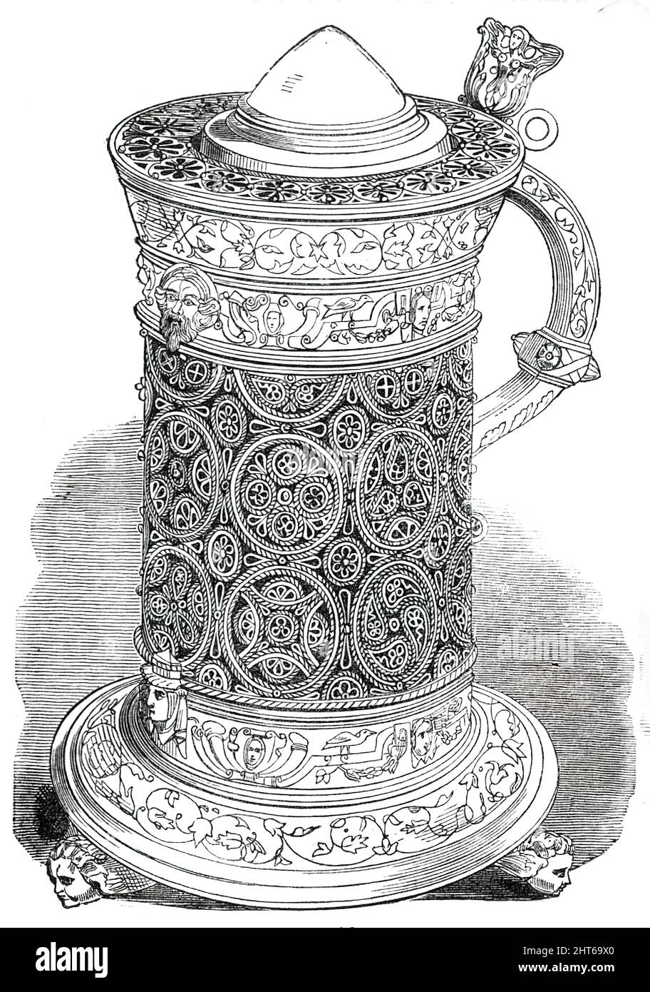 Poison Cup - 16th Century, 1850. Item from an exhibition of ancient and ...